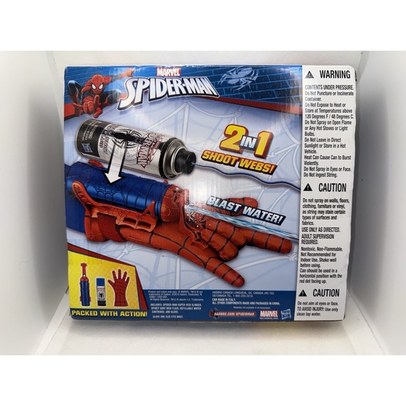 Marvel | Toys | Marvel Spiderman Super Web Slinger Web Shooter Marvel 2 ...